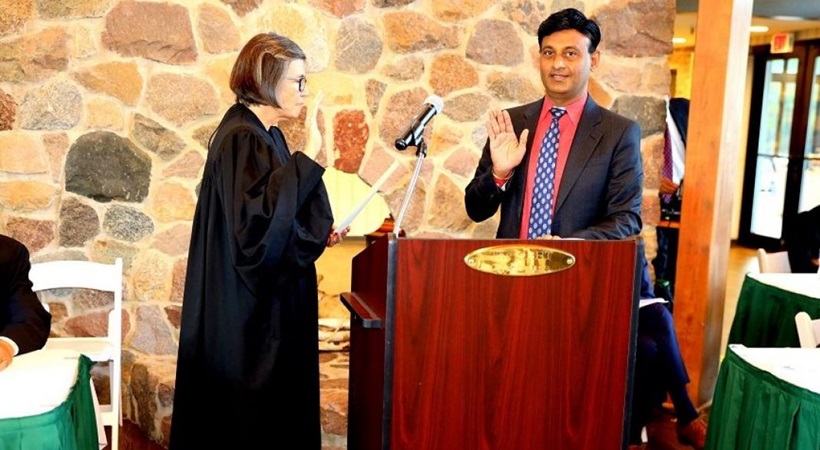AAPI President Dr Suresh Reddy Takes Oath As Trustee Of Oak Brook - NRI ...